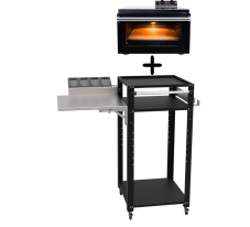 carrello piu forno pizza elettrico